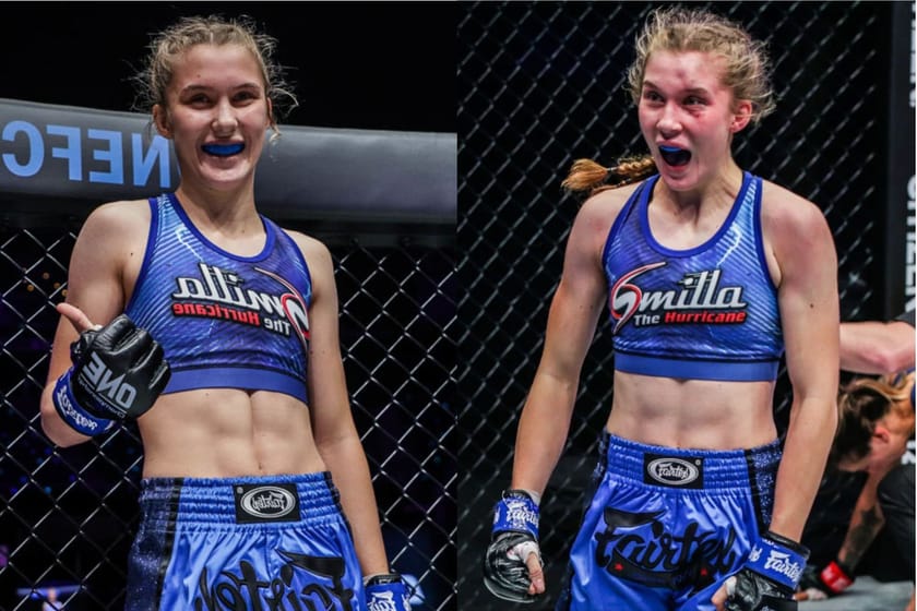 Smilla Sundell discusses first round in her fight against Jackie Buntan