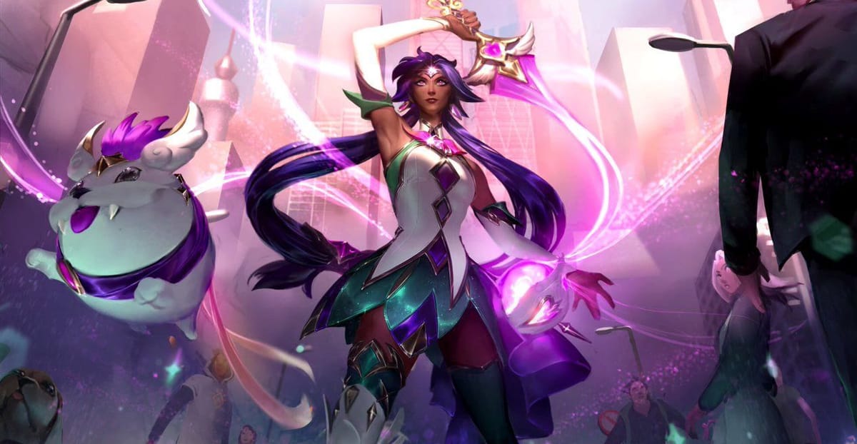 League of Legends Nilah has the power of Ashlesh, the Demon of Joy