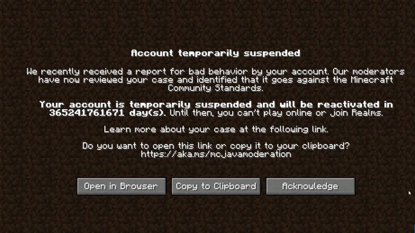 Redditor sparks huge debate on account banning coming in Minecraft 1.19 ...