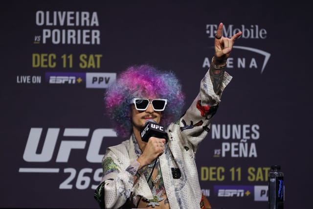 Watch: Sean O'Malley reveals new hairdo ahead of UFC 276