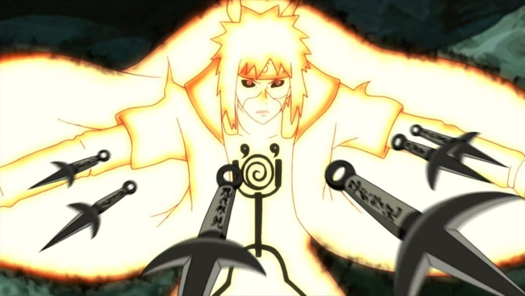 Flying Thunder God Technique in Naruto