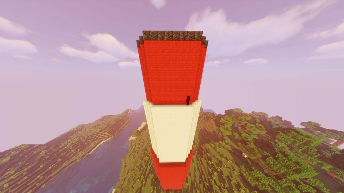 How to build a lighthouse in Minecraft