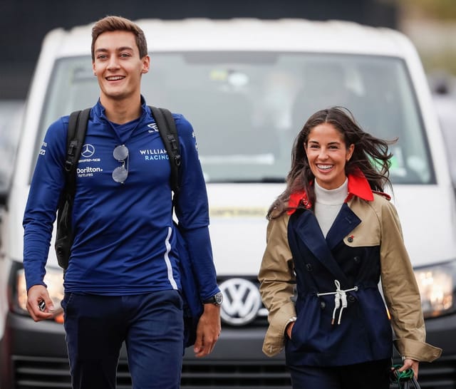 Who is George Russell’s girlfriend, Carmen Montero Mundt?