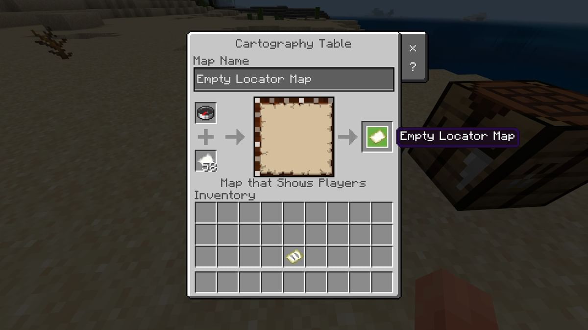 How to make a locator map in Minecraft 1.19