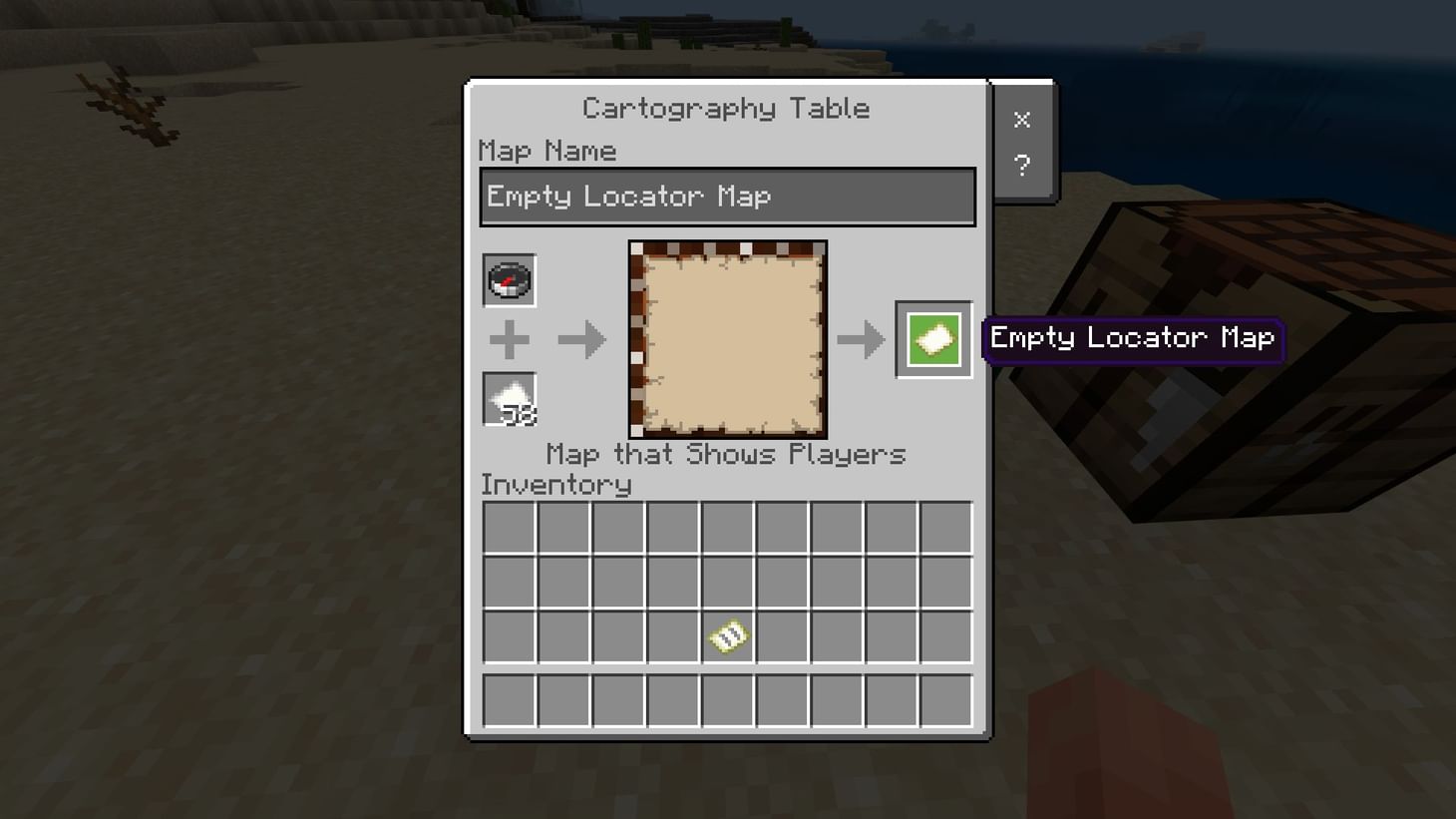 How to make a locator map in Minecraft 1.19