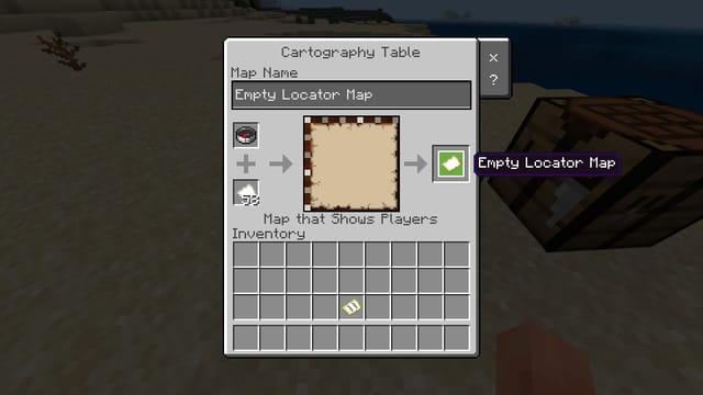 How to make a locator map in Minecraft 1.19