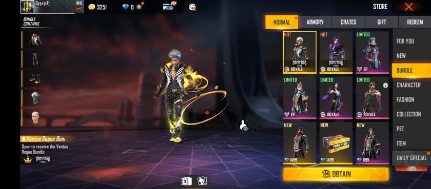 Free Fire MAX Store revamp: How to get new bundles, emotes, and gloo ...