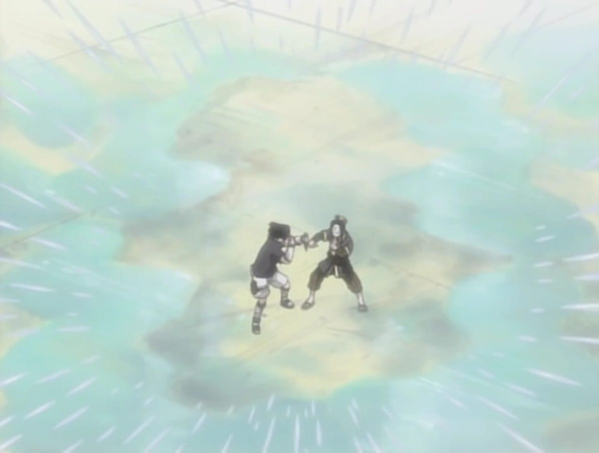 Haku's One Hand Jutsu