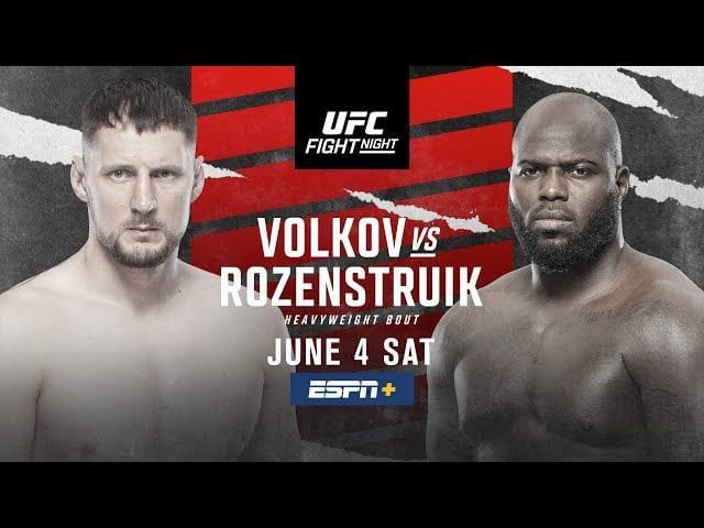 UFC Fight Tonight: Is there a UFC card on Saturday, June 4, 2022?