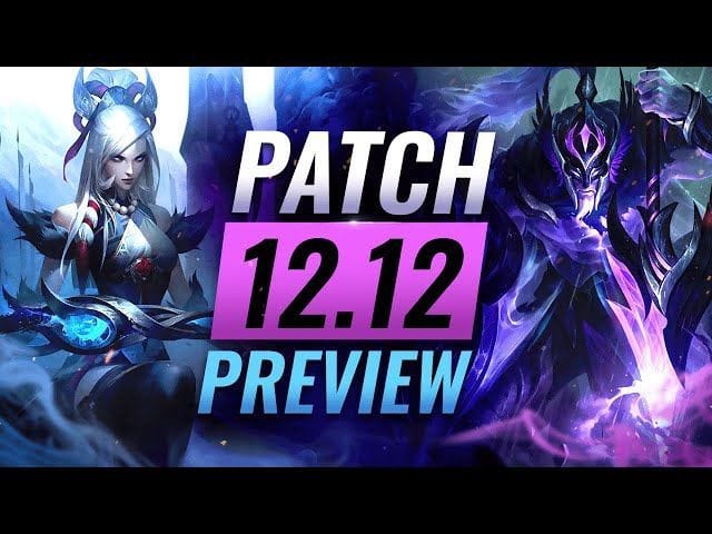League of Legends patch 12.12 pre notes: All build path adjustments ...