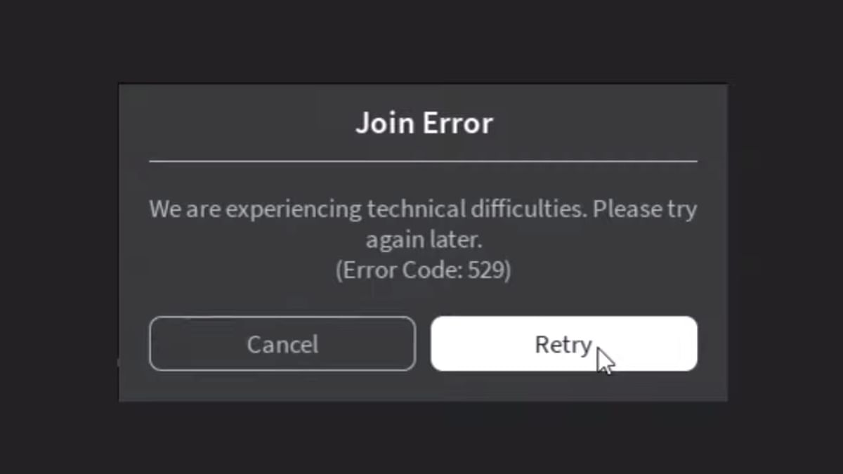 What is error 529 in Roblox and how to fix it?