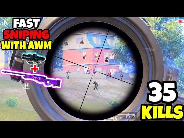 List of Bolt-action Sniper Rifles with their best attachments in BGMI