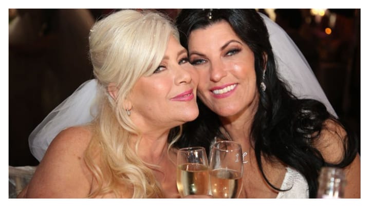 Who is Linda Olsen? All about Samantha Fox's wife as singer marries ...