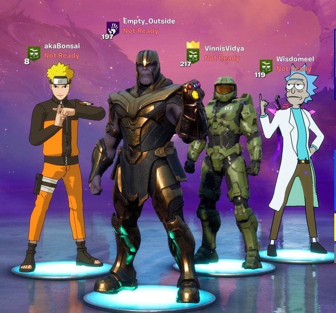 Fortnite x Minecraft merge in new live event created by fan