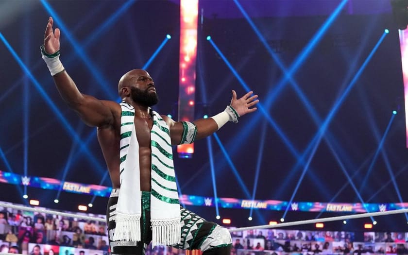 Apollo Crews returns to confront current champion on NXT