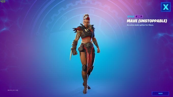 Upcoming Fortnite shapeshifting skin to react to water