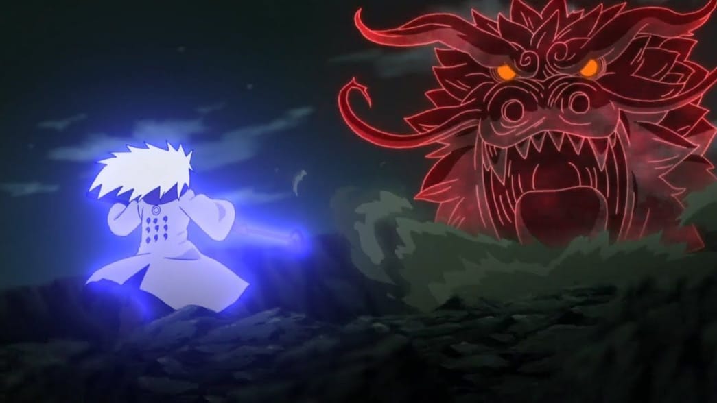 When does Guy fight Madara?