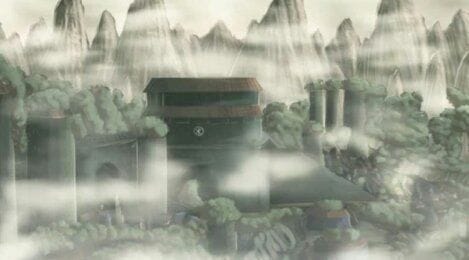 Kirigakure (Village Hidden by Mist) in Naruto