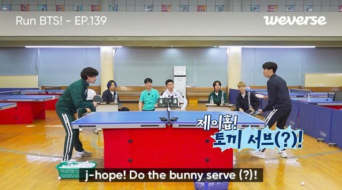 4 sports BTS played in Run BTS!