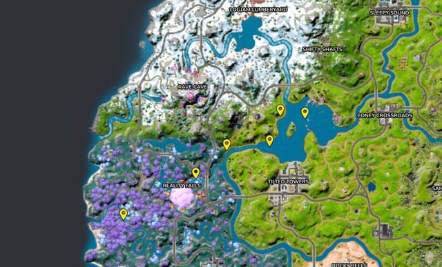 Fortnite: Where to interact with Zero point scanning devices