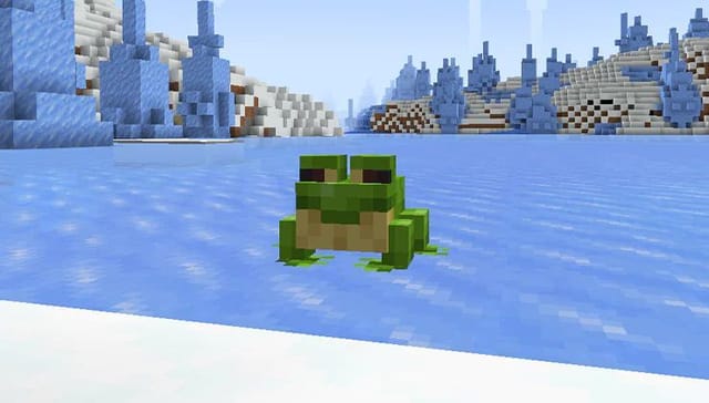 Tadpoles in Minecraft