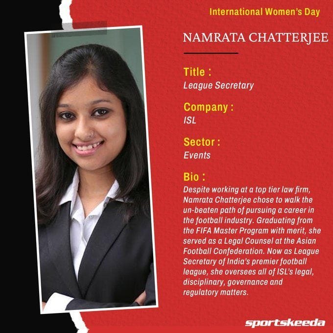 Hero ISL League Secretary Namrata Chatterjee interview