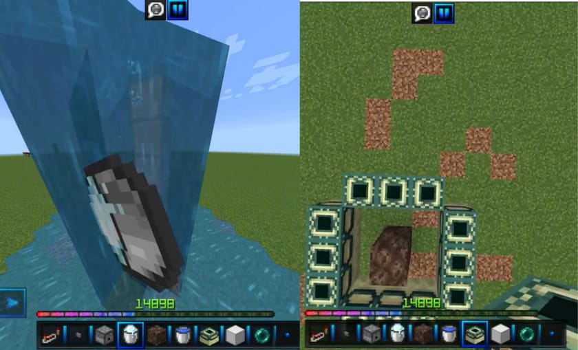 Minecraft Redditor discovers fascinating, invisible bubble column