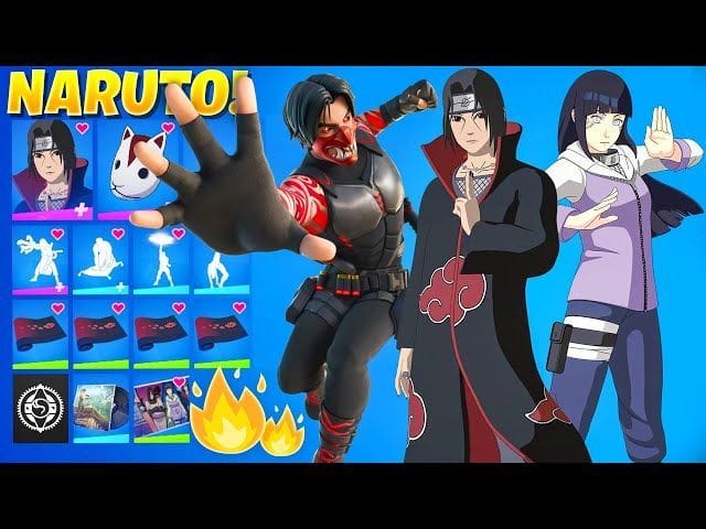 Every leaked skin in Fortnite update 21.10: Gaara, Orochimaru, Itachi ...