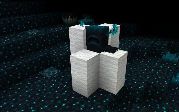 How to trap Warden before it completely spawns in the Minecraft 1.19 update