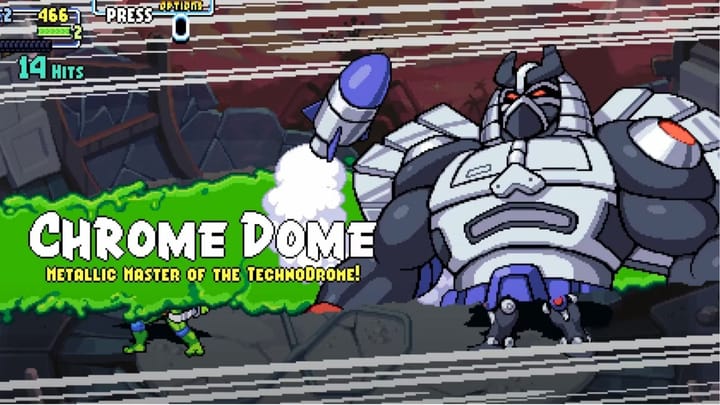 TMNT: Shredder's Revenge guide - How to defeat Chrome Dome in stage 13