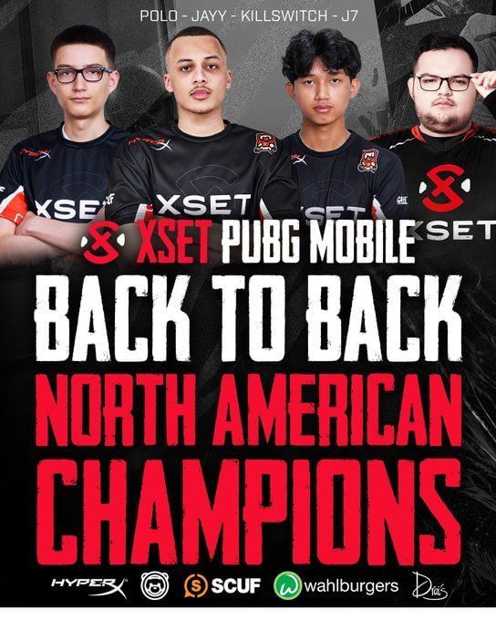 XSET disbands its PUBG Mobile roster consisting of J7, KillSwitch, and ...