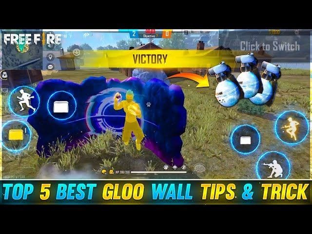 5 best Free Fire gloo wall tips for ranked mode