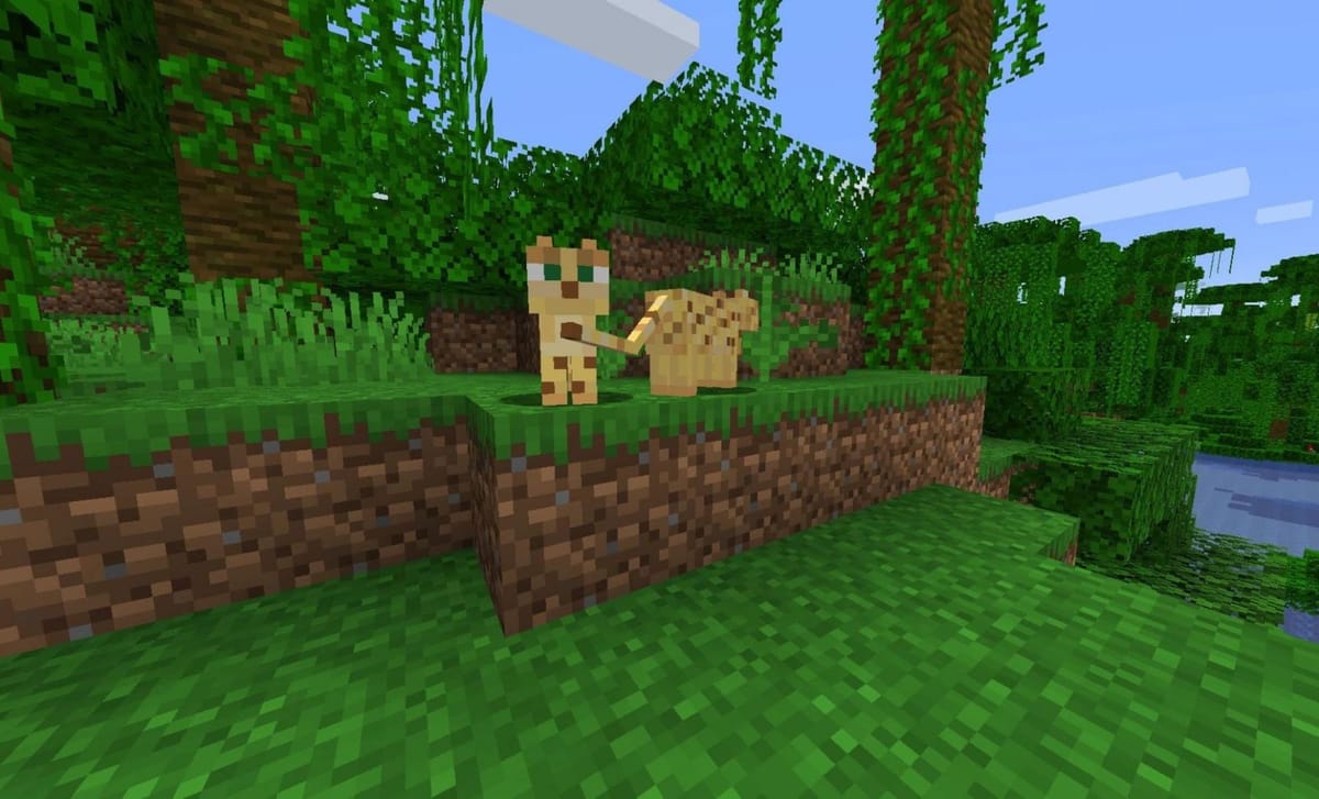 How to tame an ocelot in the Minecraft 1.19 update