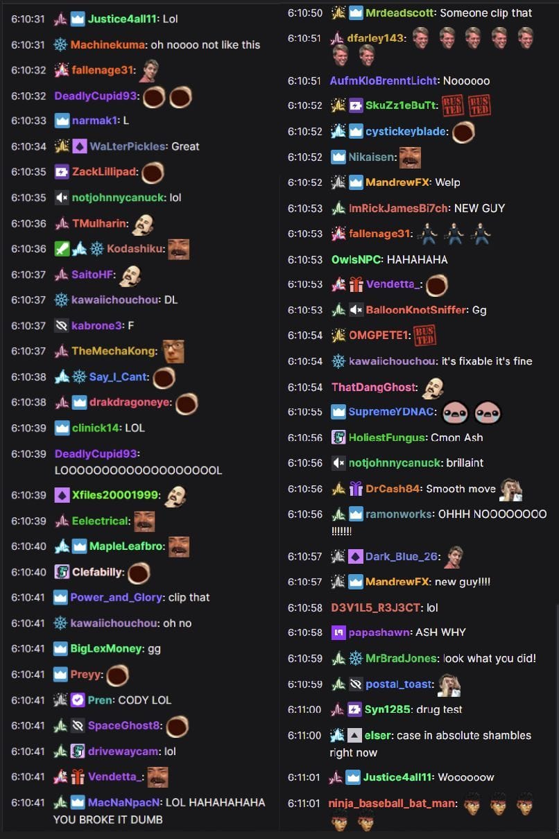 Twitch streamer DSKoopa tries to jump over his store counter and breaks ...