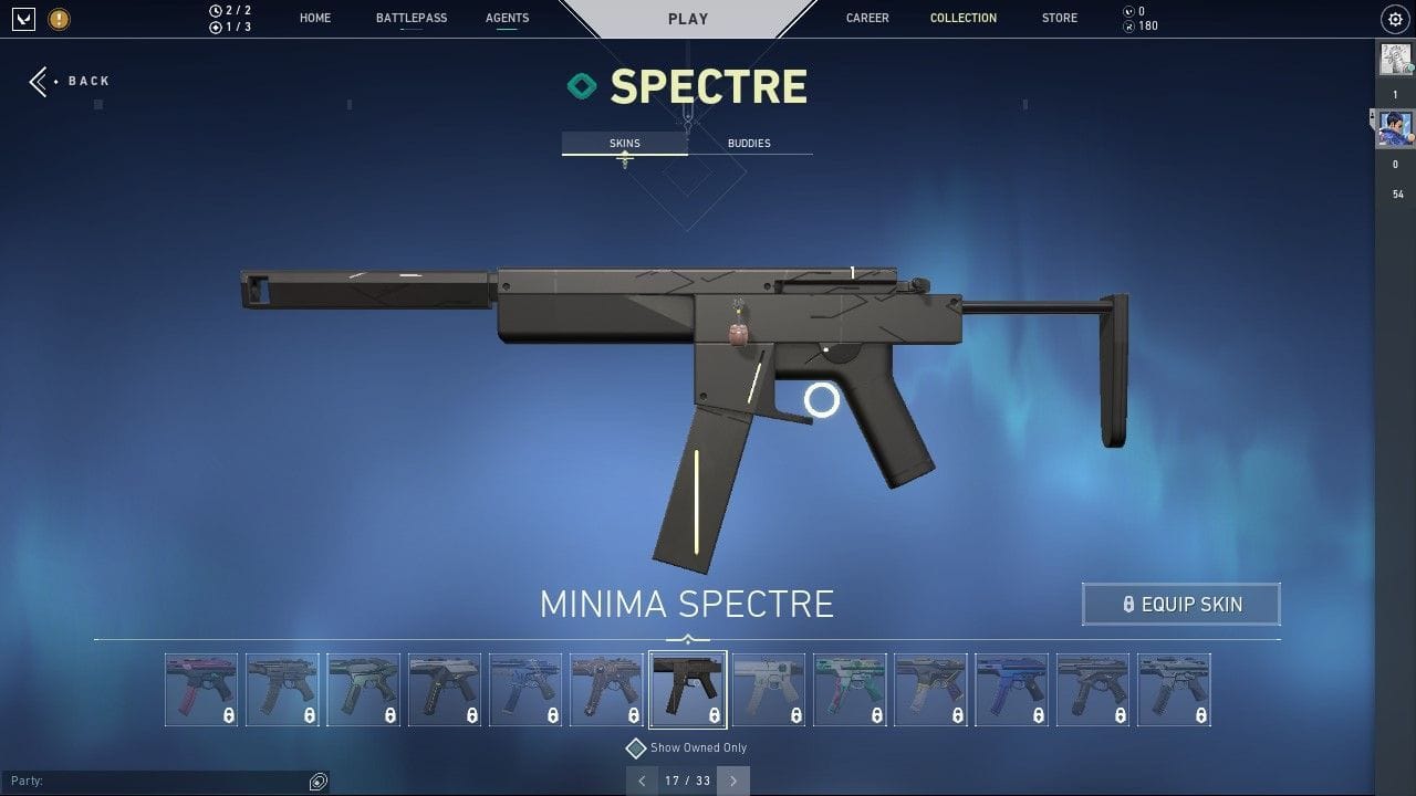 Full list of Spectre skins in Valorant as of Episode 4 Act 3