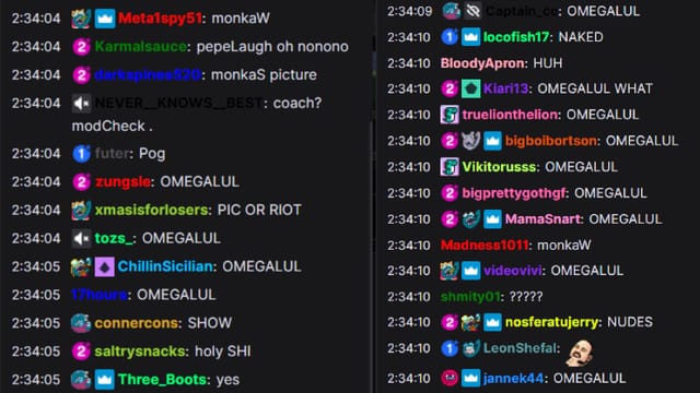 Jerma puts up a seemingly naked picture of himself while streaming a ...