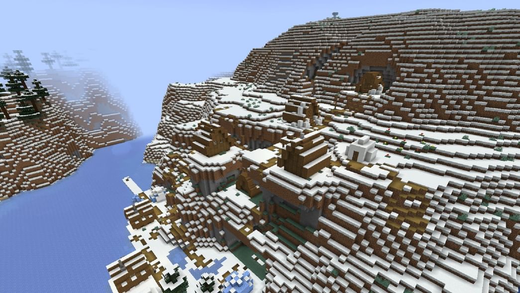 Top 10 mountain seeds for Minecraft: Java Edition 1.19