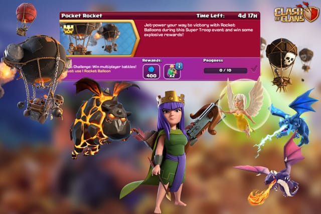 3 Best attack strategies for Pocket Rocket Challenge in Clash of Clans