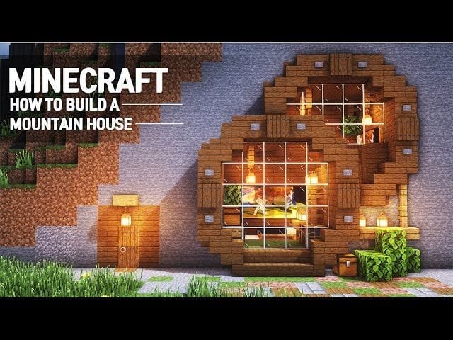 7 best mountain house designs for Minecraft 1.19