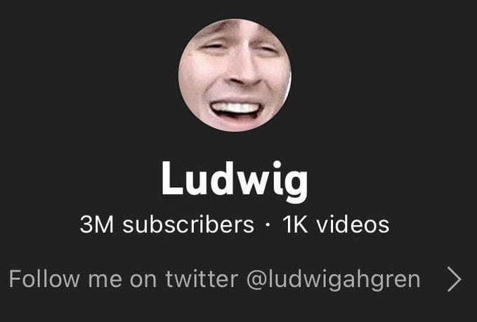 Ludwig thanks his fans for 3 million subs on YouTube, offers them ...