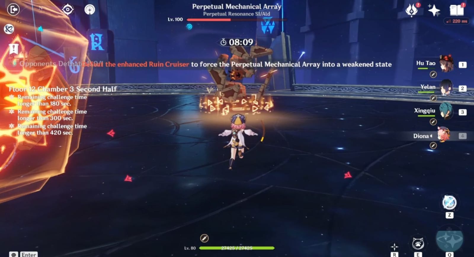 5 tips to defeat Perpetual Mechanical Array in Genshin Impact Spiral Abyss