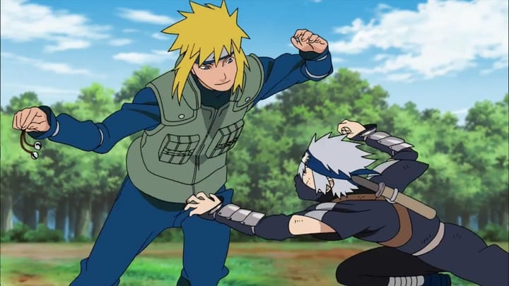 Minato’s Team in Naruto