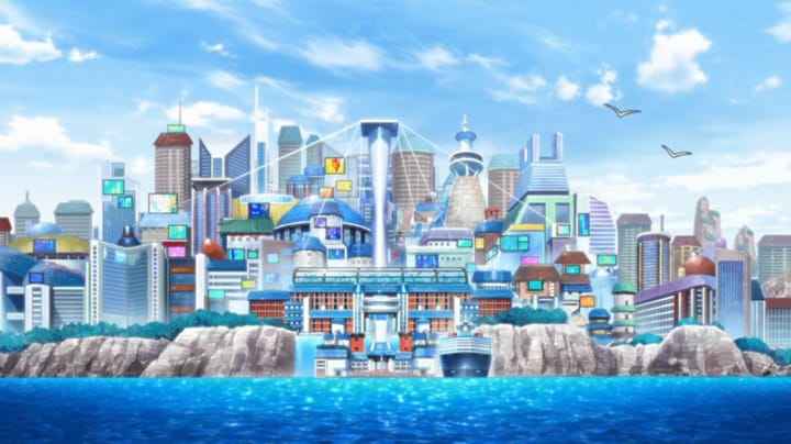 Kirigakure (Village Hidden by Mist) in Naruto