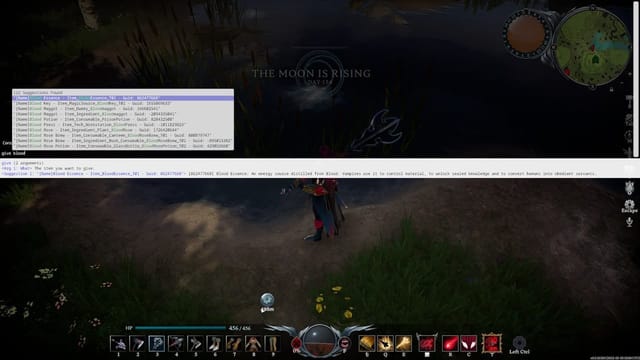 Are there any console commands for V Rising?