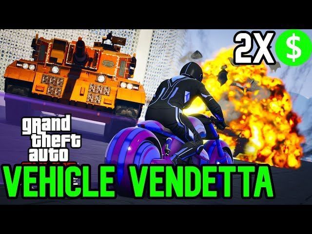 Vehicle Vendetta in GTA Online: Earn 2x cash & RP this week