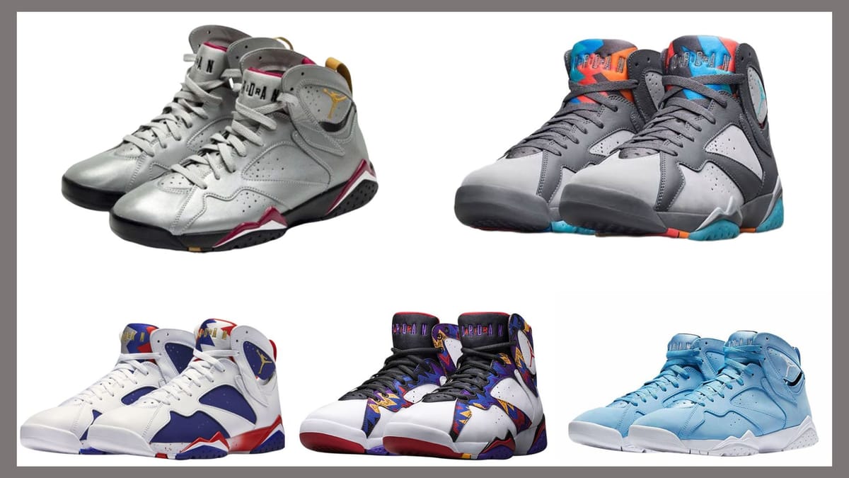 5 enticing Air Jordan 7 colorways of all time