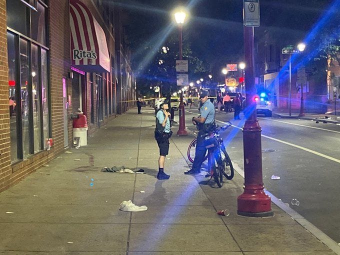 Philadelphia shooting incident: Massive shootout leaves three killed ...