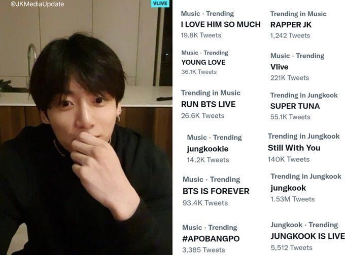 BTS' Jungkook amazes fans with his live vocals as he takes over ...