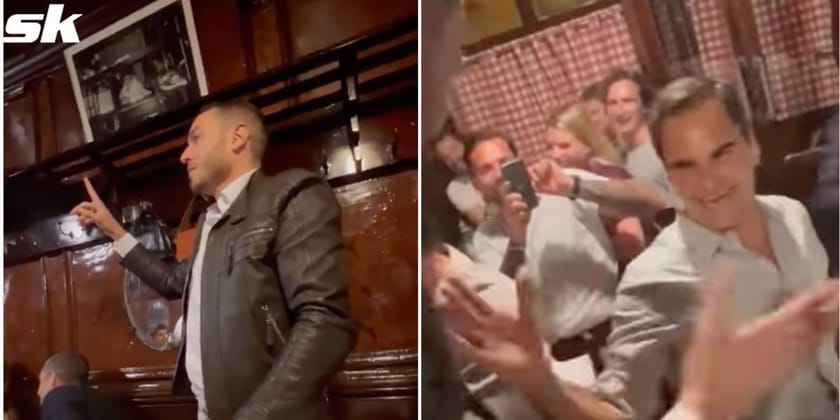 Watch: Lucky fan surprises Roger Federer with a tattoo he got in his honor