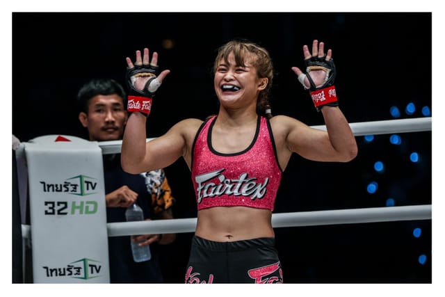 ONE Championship: Stamp Fairtex is all business in the gym